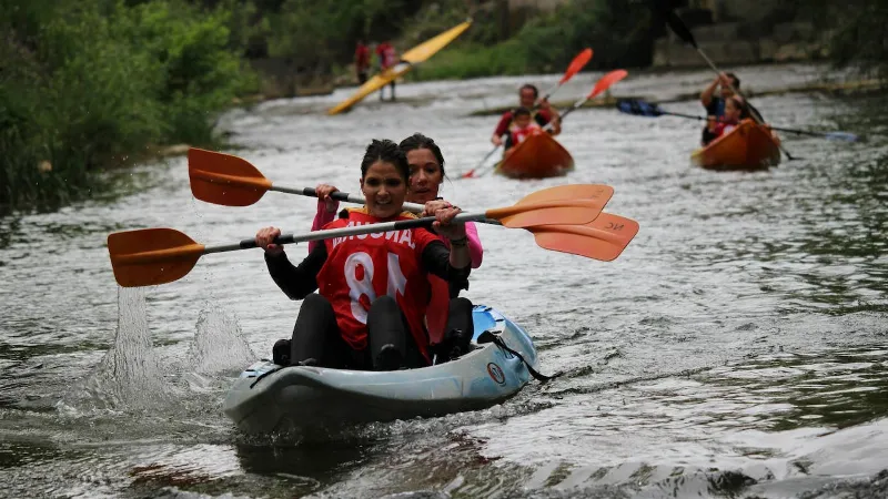 Descenso en kayak por el río Nervión